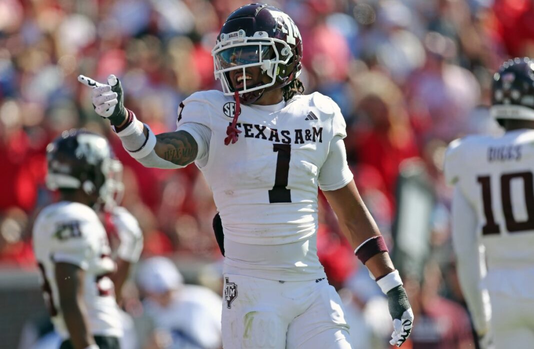 Texas A&M Aggies Safety Bryce Anderson Carted Off the Field With Neck ...