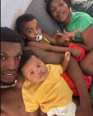 American Track and Field Sprinter Fred Kerley Enjoys Family Life With ...