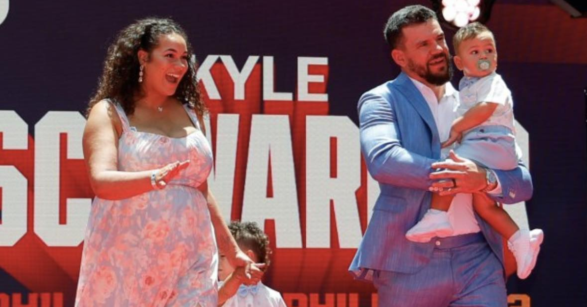 Phillies Hitter Kyle Schwarber And Paige Schwarber Are Expecting a ...
