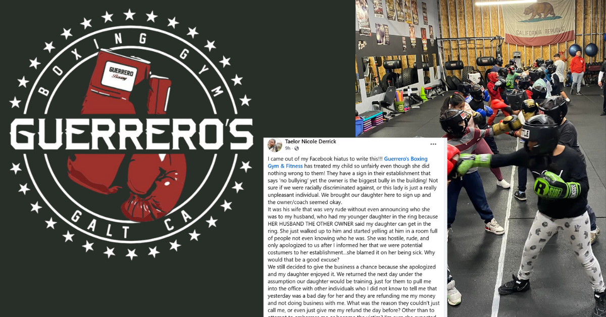 Guerrero's Boxing Gym in Galt, Kicked Out Our Child Without Cause After ...