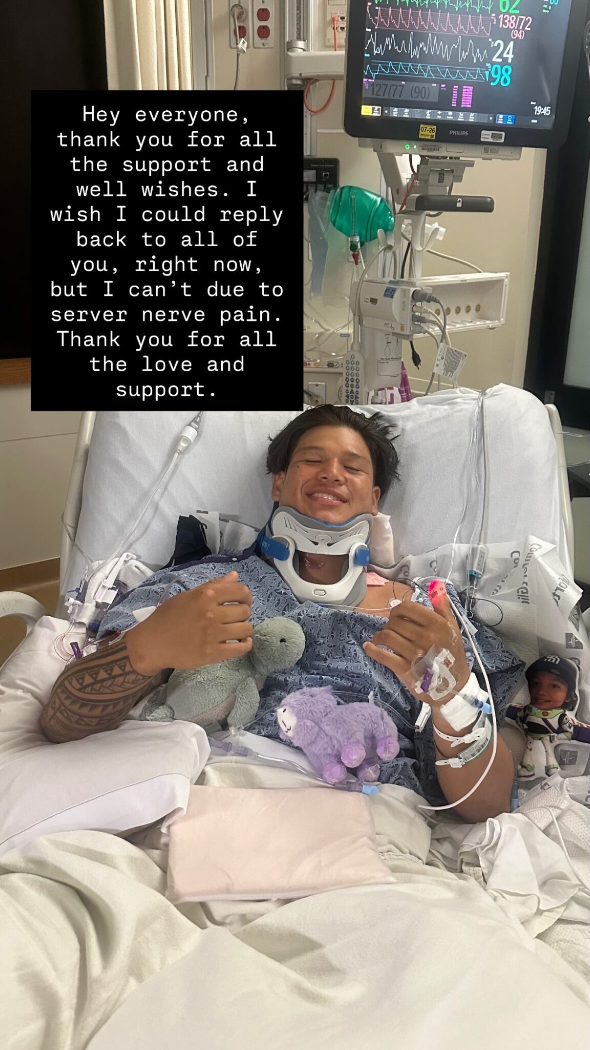 Vista Murrieta Football Star Kainoa Ching Faces Long Recovery in ICU ...