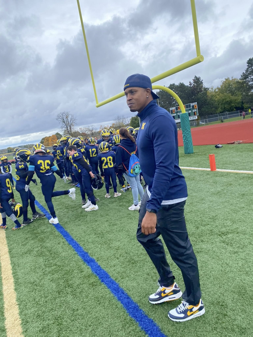 Zia Combs, the former Michigan Wolverines Quarterback and WJF Maize ...