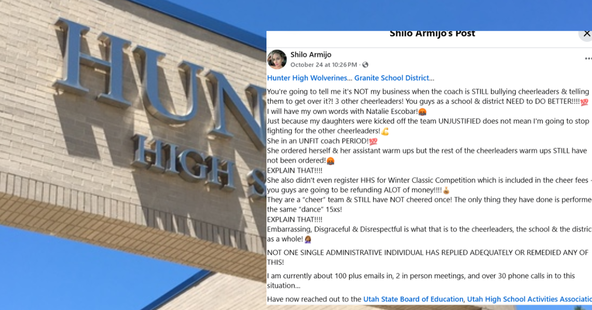 Hunter High Cheer Coach Accused of Bullying, Abuse, and Financial ...