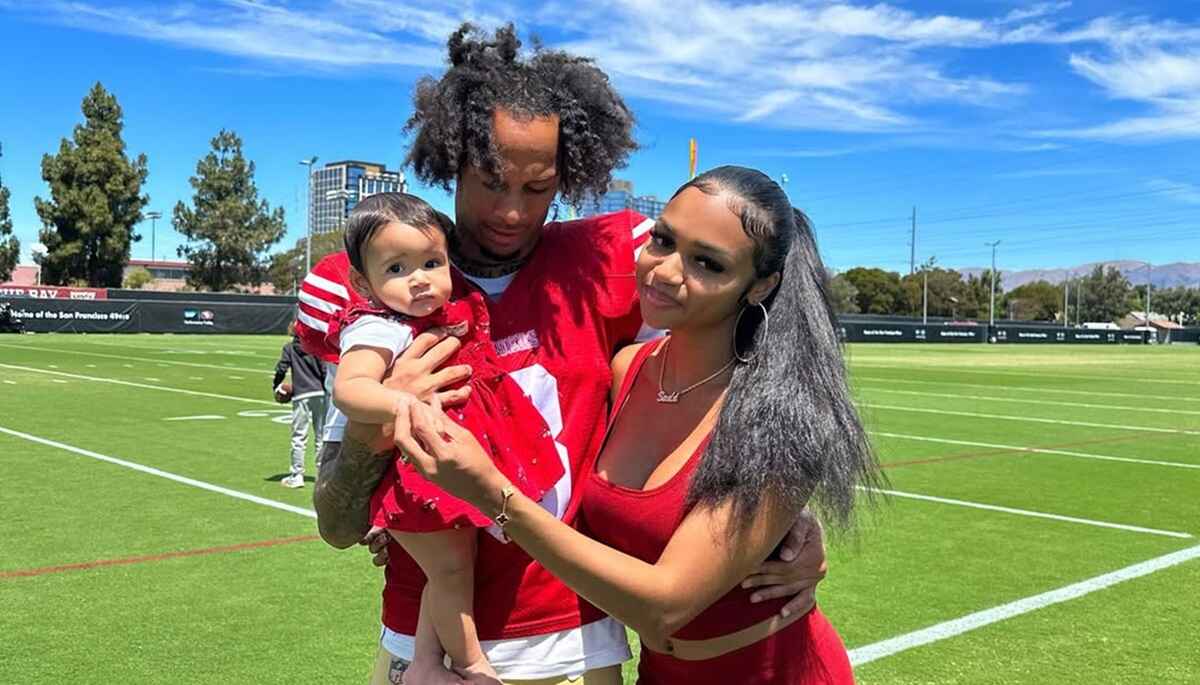 Washington Commanders Robbie Chosen and Sadé Vanessa Love Story ...