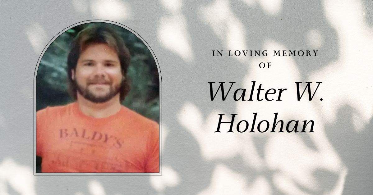 Beloved Little League Coach and Election Judge Walter W. Holohan’s ...