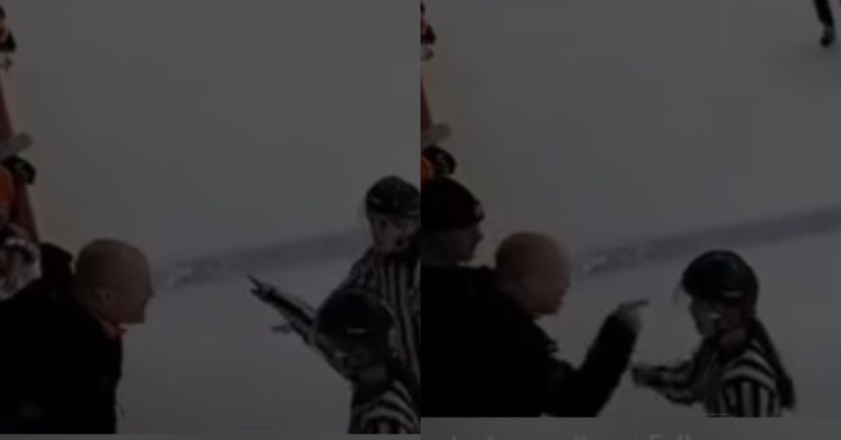 Philadelphia Flyers U10 Coach Screaming at Female Referee and ...