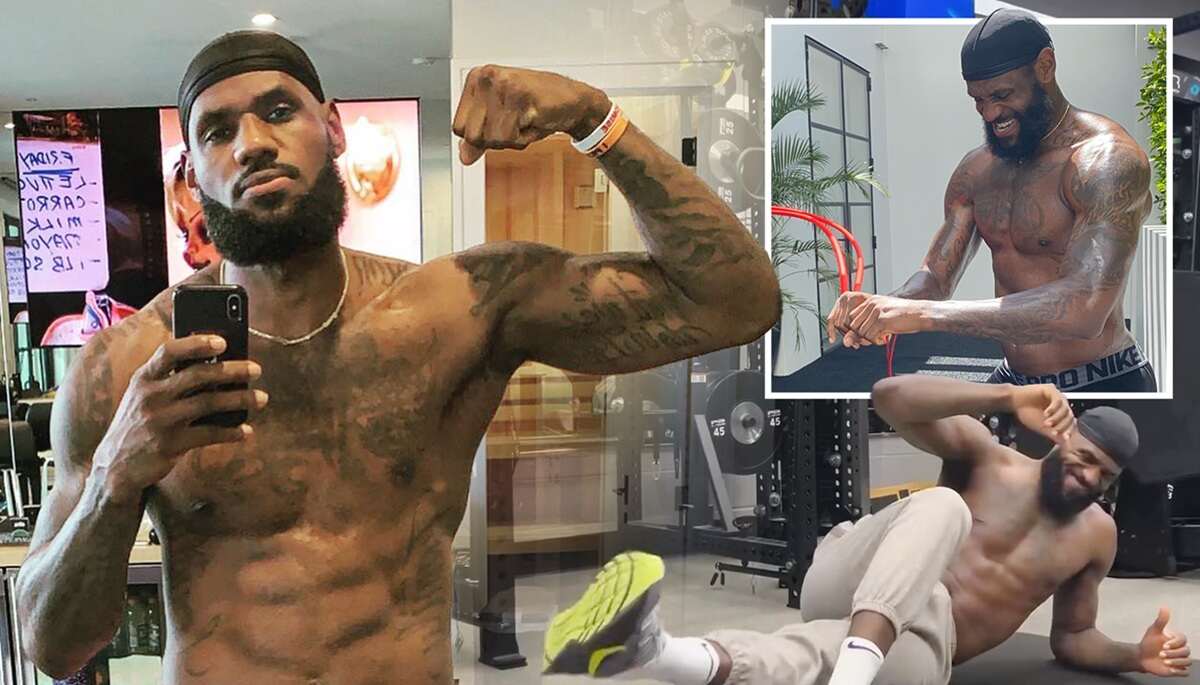 Cleveland's Empty Weight Rooms: The Teenage LeBron James Training in ...