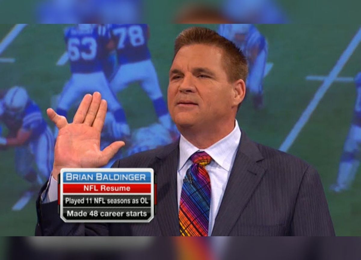 Brian Baldinger's Permanently Crooked Pinky Finger Remains a Legendary ...